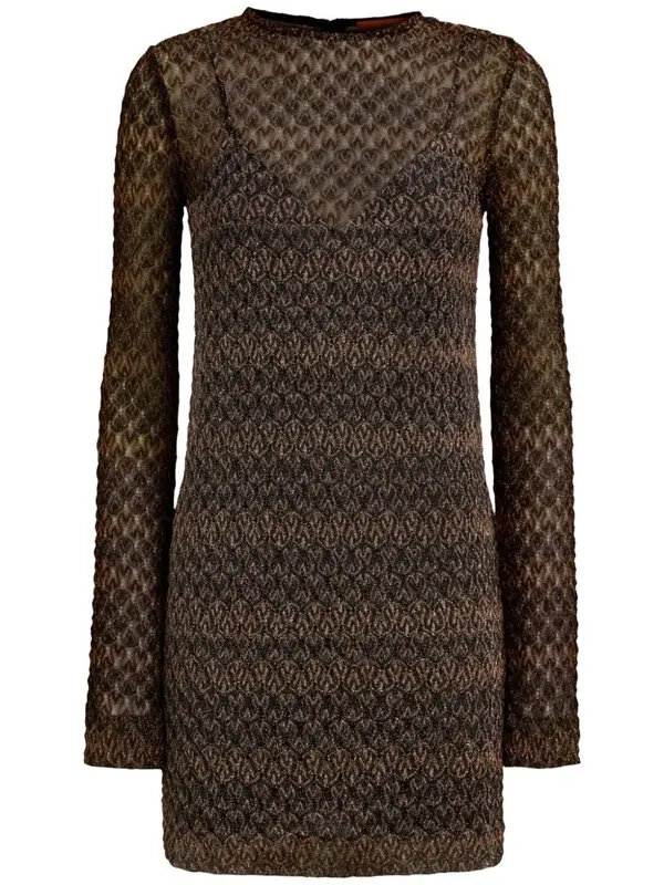 Missoni Lamé-effect Mini Dress