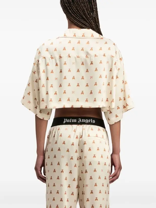 Palm Angels Bear Monogram Shirt