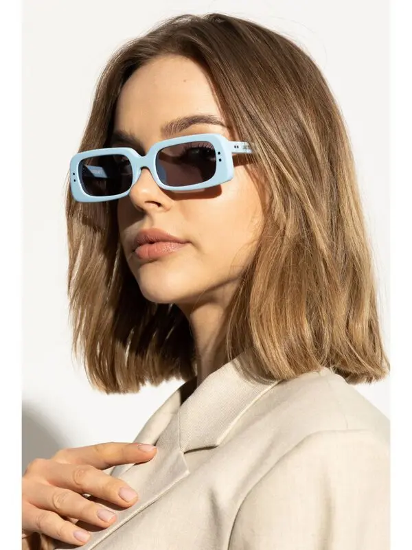 Jacquemus Azzuro Rectangle Sunglasses