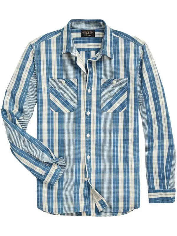 Ralph Lauren Farrell Cotton-linen Shirt - Blue