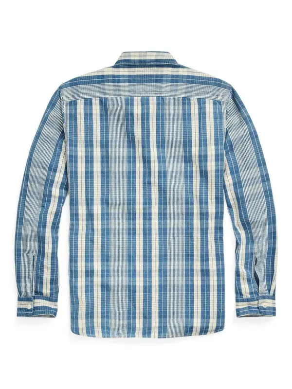 Ralph Lauren Farrell Cotton-linen Shirt - Blue