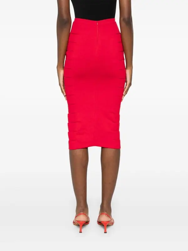 GENNY Cut-out Midi Skirt