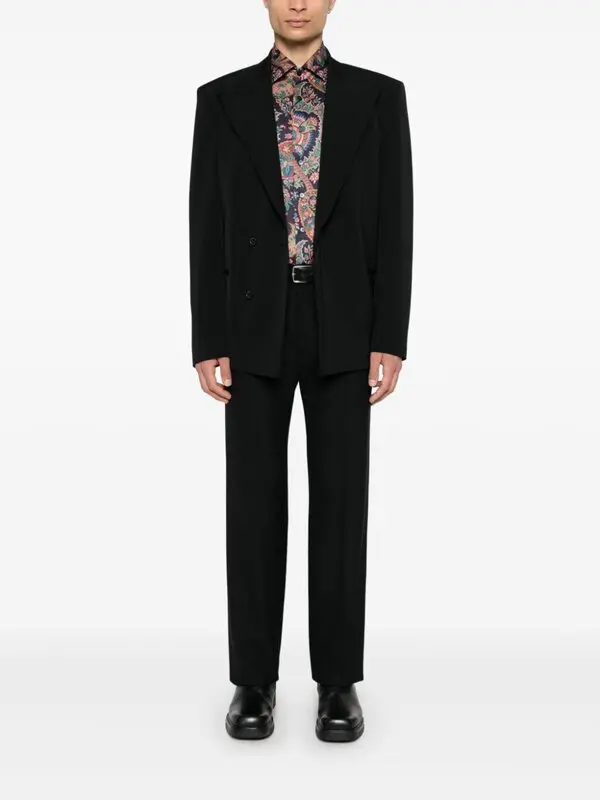 Etro Paisley-print Shirt - Blue