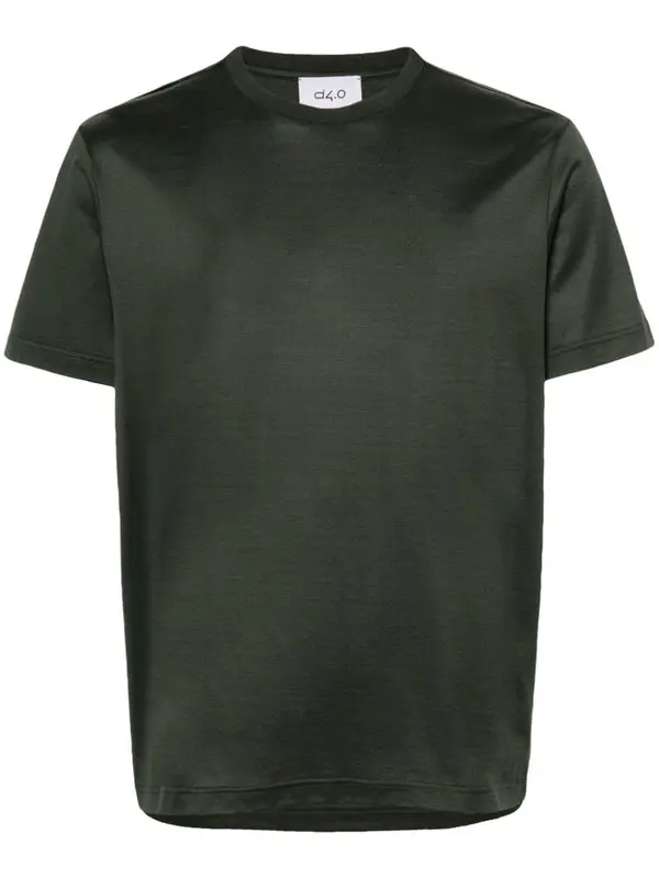 D4.0 Cotton T-shirt - Green