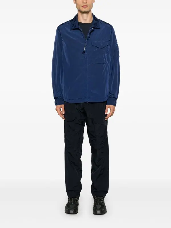 C.P. COMPANY Chrome-r Lens Overshirt - Blue