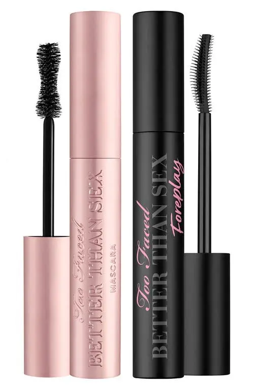 TOO FACED Foreplay & Better Than Sex Mascara Set