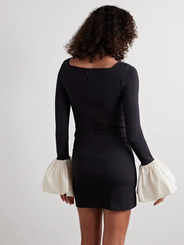 staud hawthorne dress black ivory STAUD HAWTHORNE MAXI DRESS - Occasion wear - black/ivory/black