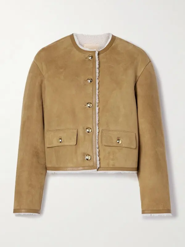NILI LOTAN Zanie Shearling Jacket