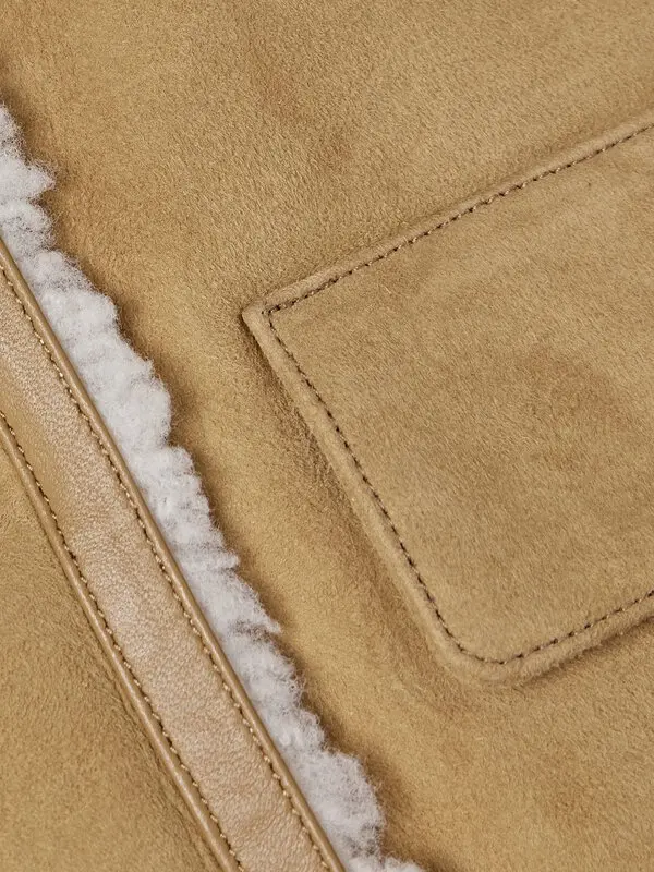 NILI LOTAN Zanie Shearling Jacket