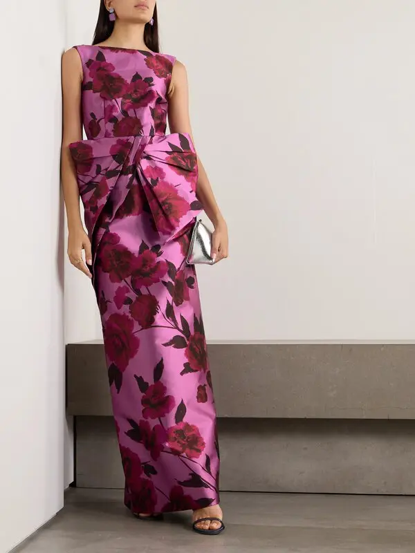 evening dresses for Slim Crème Evening Dress| Evening Dresses XXL / CREME / Satin main image 0
