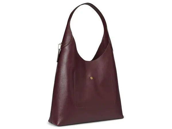 COACH Brooklyn Shoulder Bag 39 In Merlot - Red