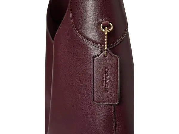 COACH Brooklyn Shoulder Bag 39 In Merlot - Red