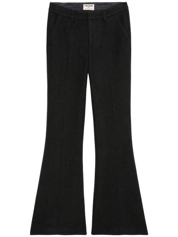 Zadig&Voltaire Prevy Flared Trousers - Black