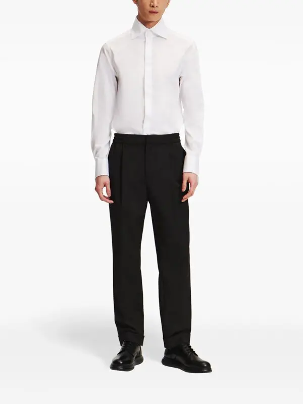 Karl Lagerfeld Tailored Wool-blend Trousers