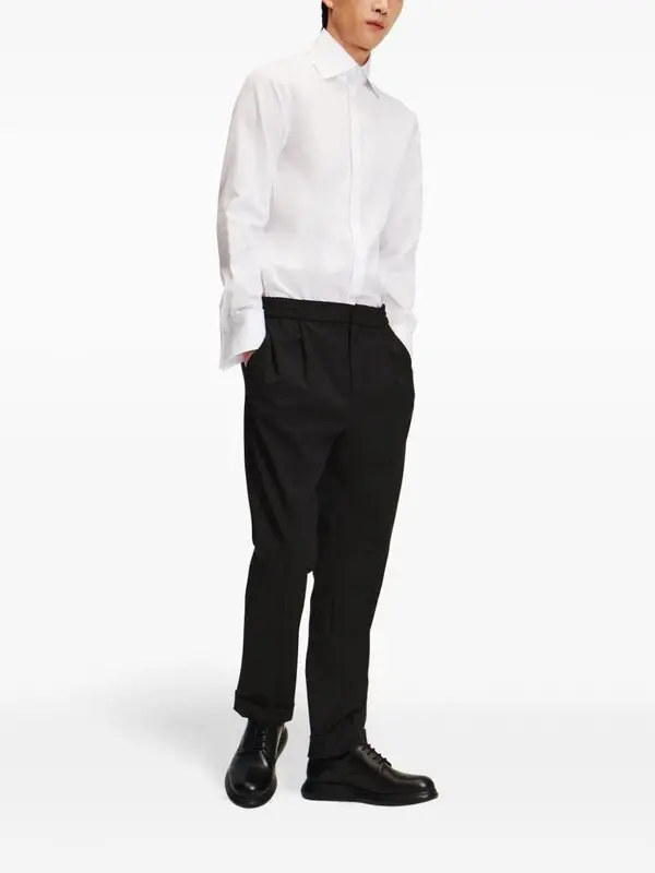 Karl Lagerfeld Tailored Wool-blend Trousers