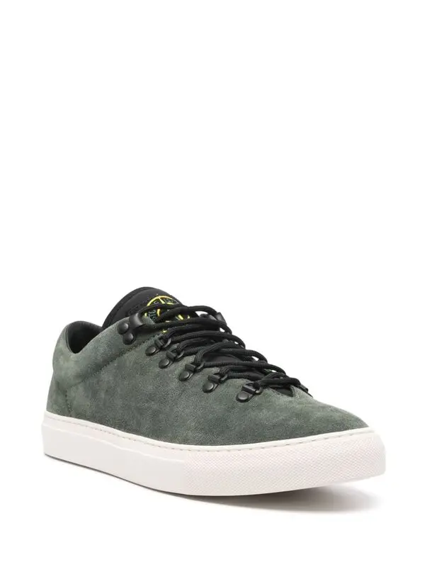 Stone Island Compass-motif Sneakers