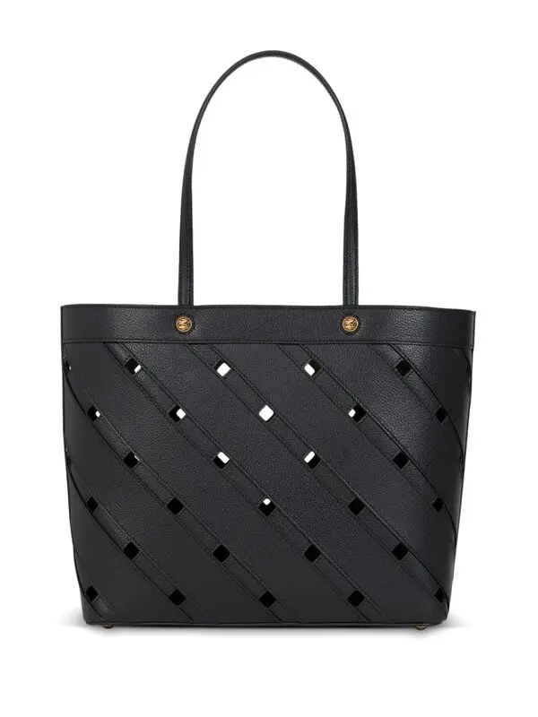 Etro Woven Leather Tote