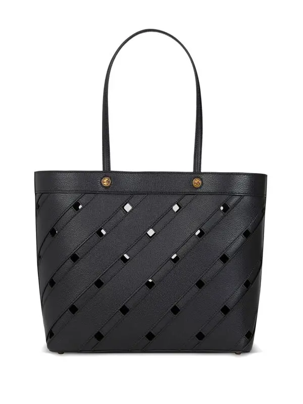 Etro Woven Leather Tote