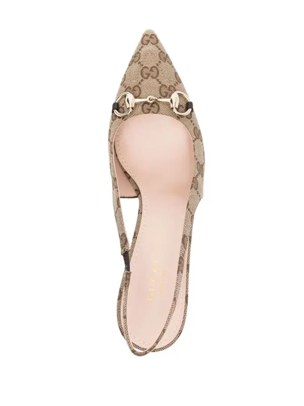 Gucci 85mm Horsebit-detail Pumps