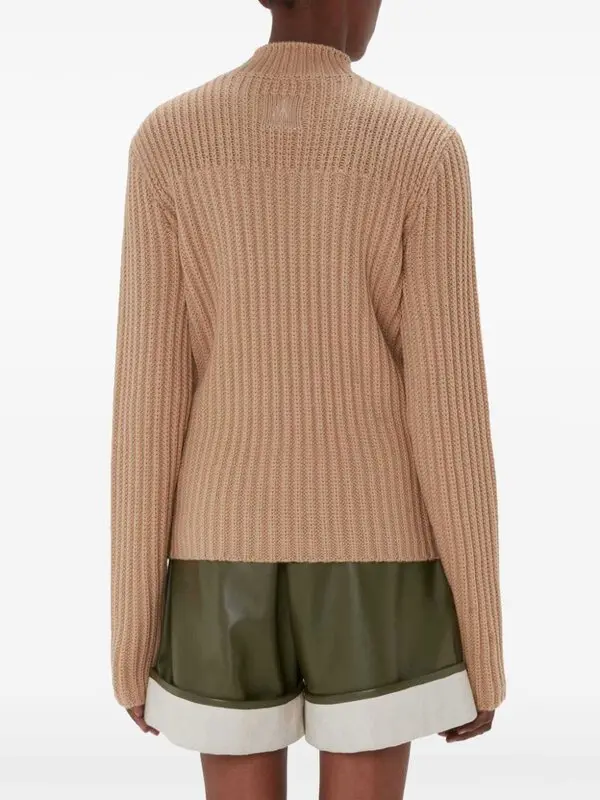 JW Anderson Panelled Ribbed Jumper