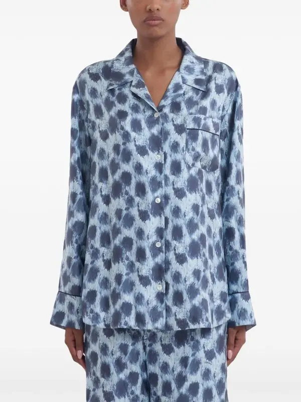 Marni All-over Print Shirt - Blue