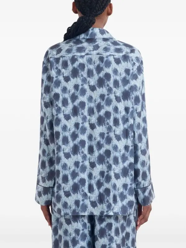 Marni All-over Print Shirt - Blue