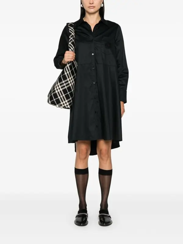 Viktor & Rolf Embroidered-patch Shirt Dress