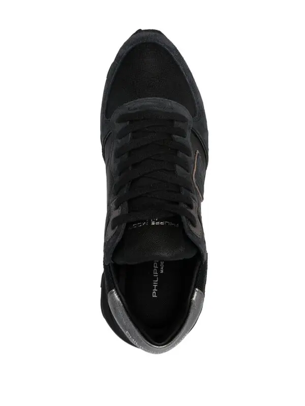 Philippe Model Tropez Haute Sneakers - Black