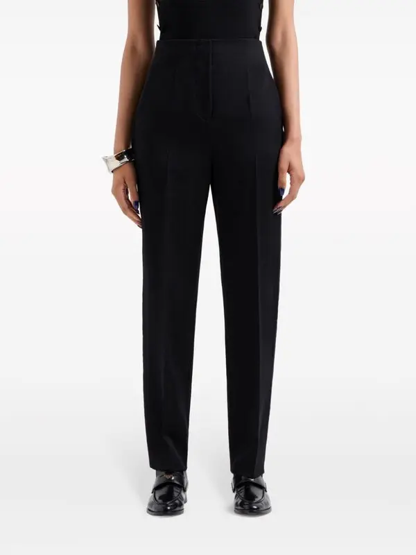 Giorgio Armani High-waisted Wool Trousers