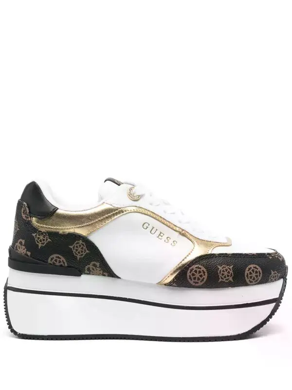 Guess Camrio Platform Sneakers - White