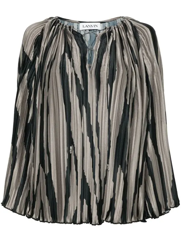 LANVIN Abstract-print Blouse