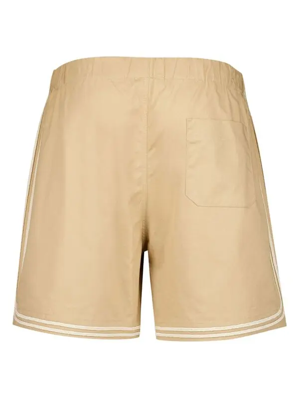 Commas Cotton Shorts - Neutrals