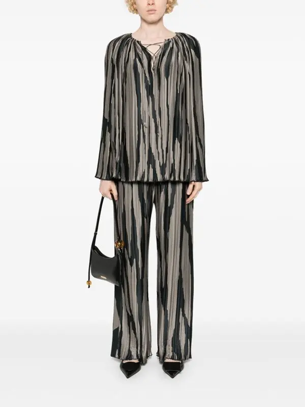 LANVIN Abstract-print Trousers