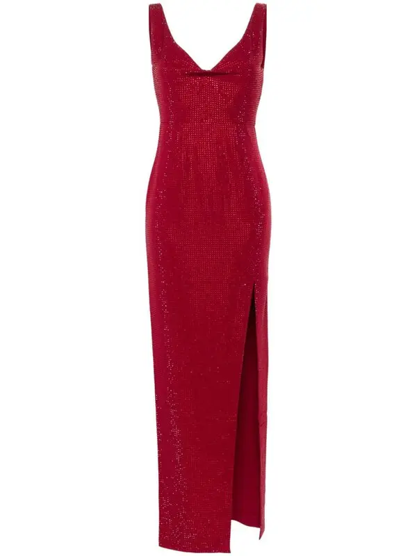 Roland Mouret Diamante Gown - Red