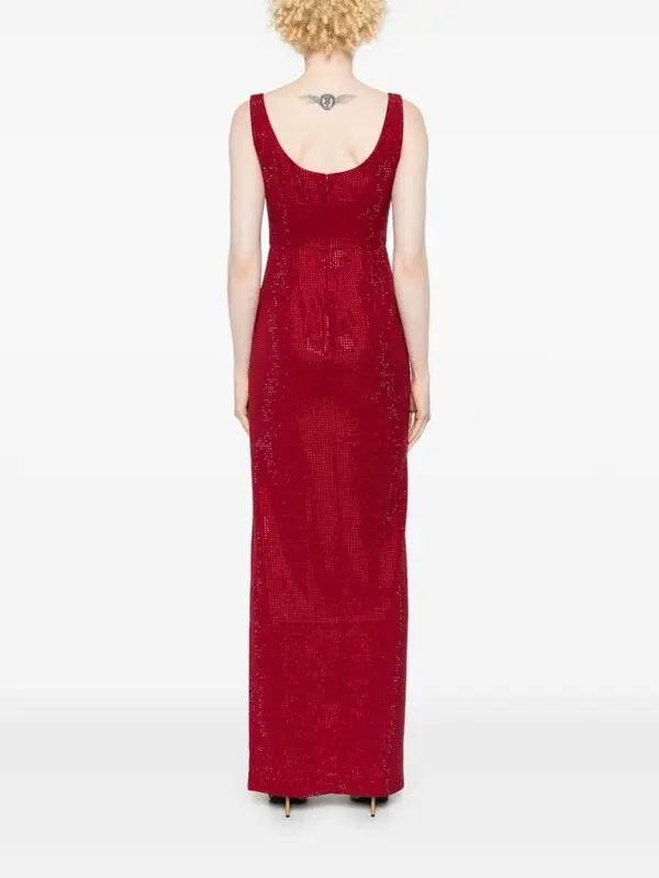 Roland Mouret Diamante Gown - Red
