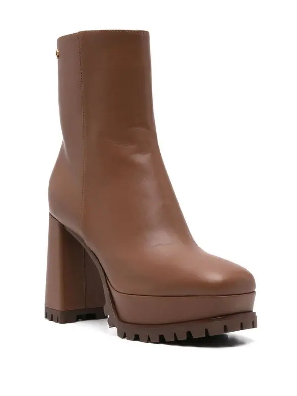GIANVITO ROSSI 70mm Harlem Boots - Brown