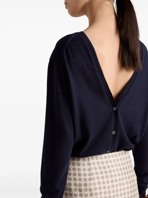 Prada V-neck Cashmere Sweater