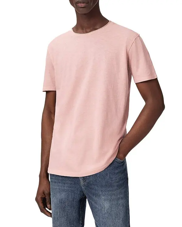 ALLSAINTS Figure Cotton Tee - Sunbaked Pink