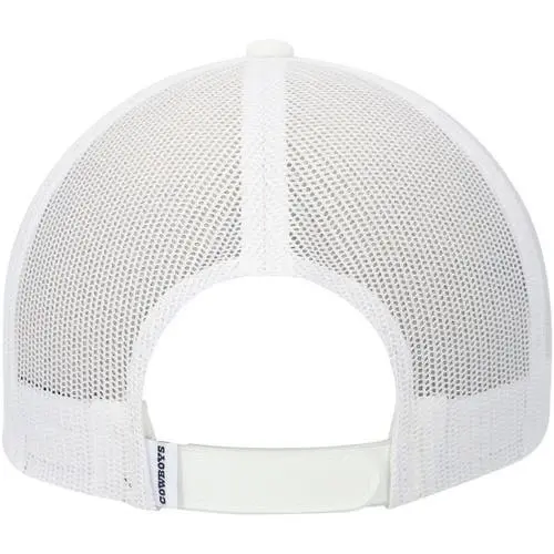 HOOEY Dallas Cowboys Wordmark Rope Trucker Cap - White
