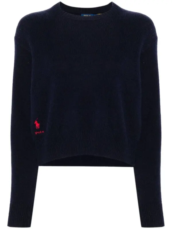 Polo Ralph Lauren Pony-motif Sweater - Blue