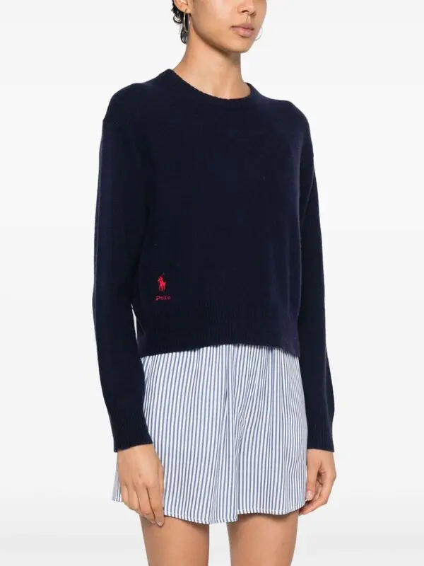 Polo Ralph Lauren Pony-motif Sweater - Blue