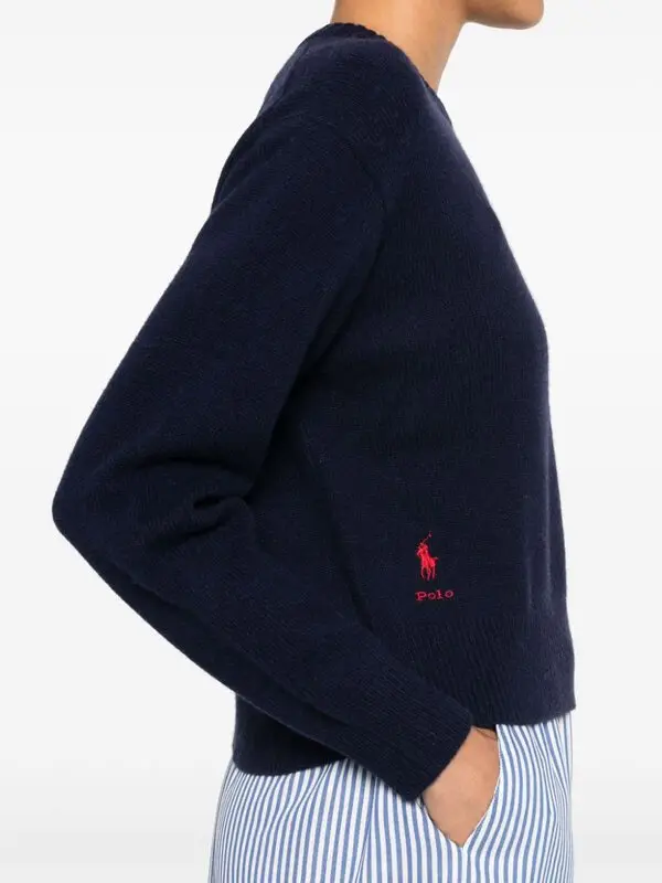 Polo Ralph Lauren Pony-motif Sweater - Blue