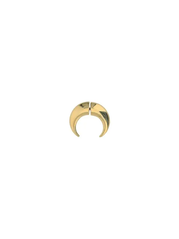 MARINE SERRE Single Moon Earring - Gold