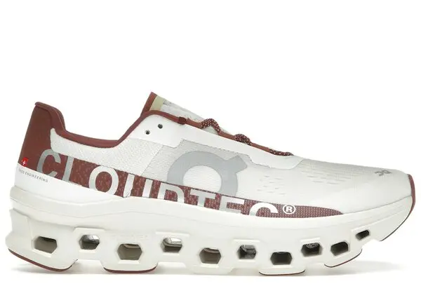 On Cloudmonster Lunar New Year Sneakers - Ivory/ruby