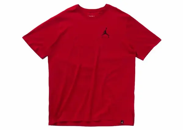 JORDAN Jumpman Air Embroide T-shirt - Red