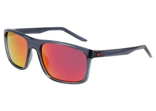 Nike Fire L P Sunglasses - Dark Grey/polarized Grey/red Flash
