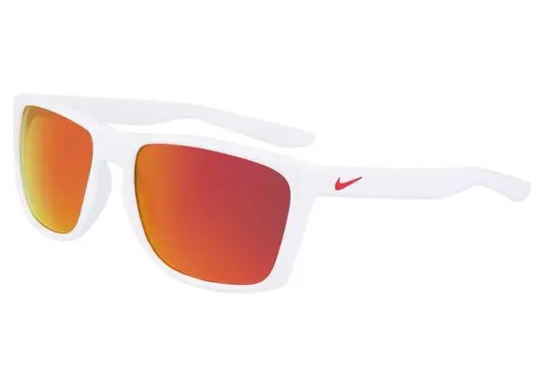 Nike Fortune M Sunglasses - White/grey/red Mirror