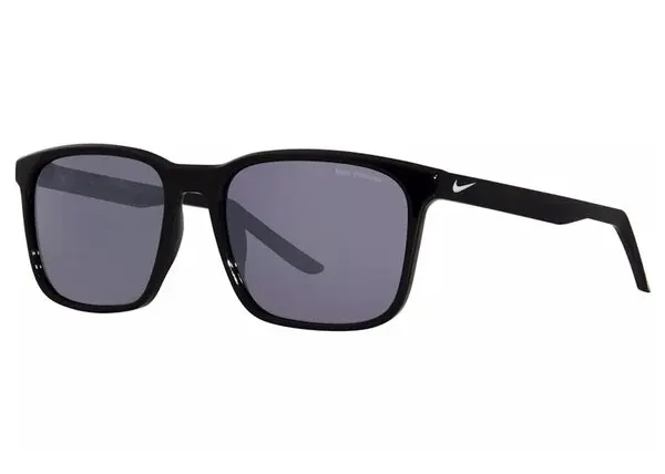 Nike Rave P Sunglasses - Black/polarized Grey/silver Flash