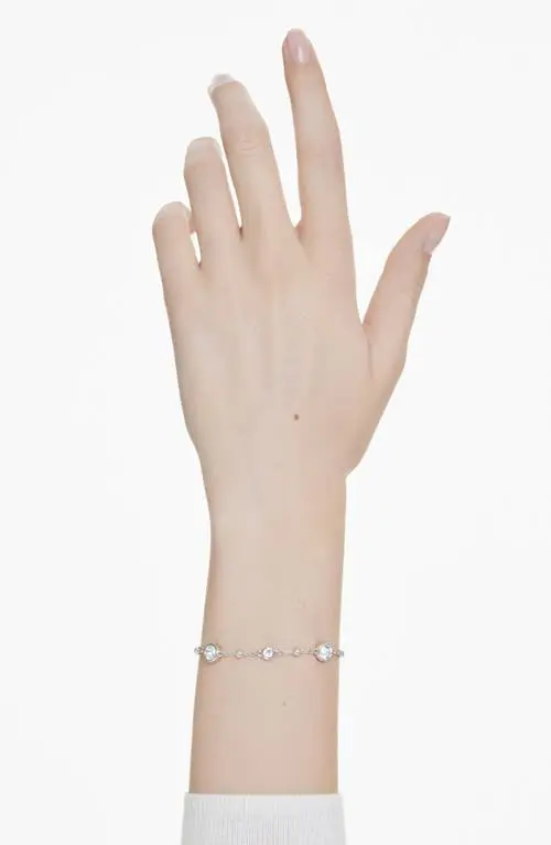 SWAROVSKI Imber Crystal Station Bracelet - Silver