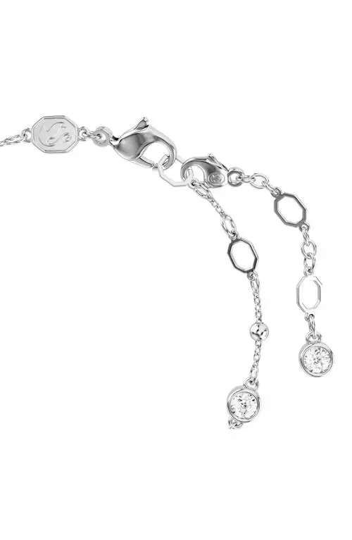 SWAROVSKI Imber Crystal Station Bracelet - Silver